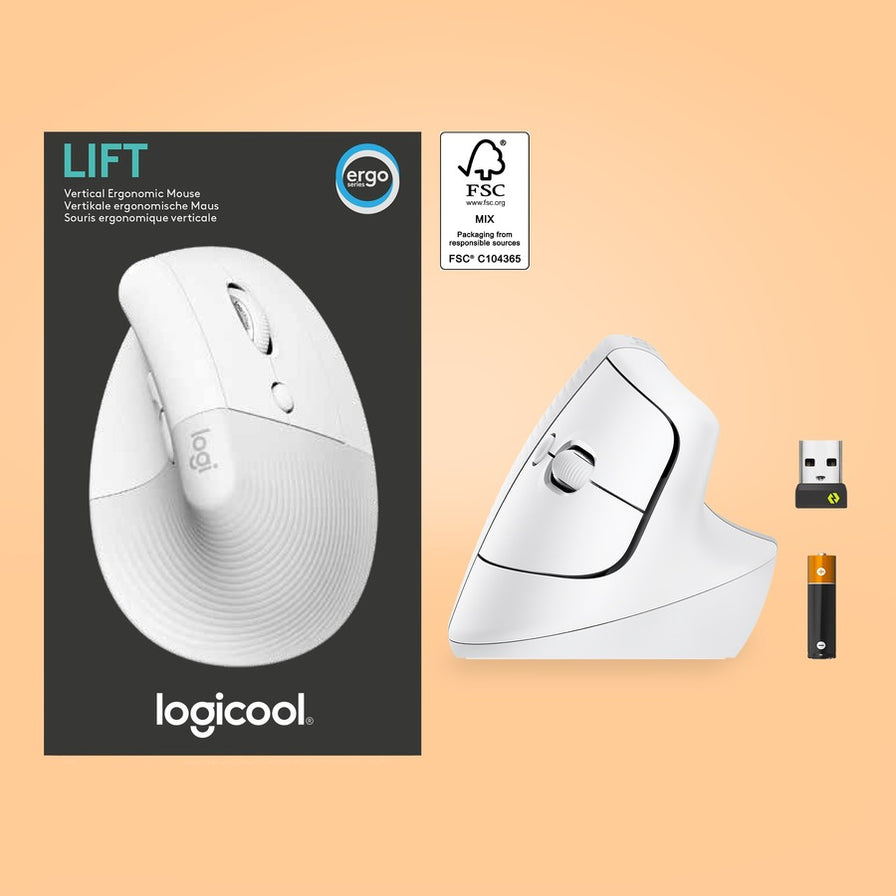 Logitech Lift Vertical Ergonomic Mouse — The Ergo Shoppe