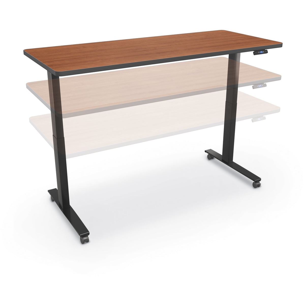 MooreCo Elate Electric Height Adjustable Desk (2-LEG) — The Ergo Shoppe